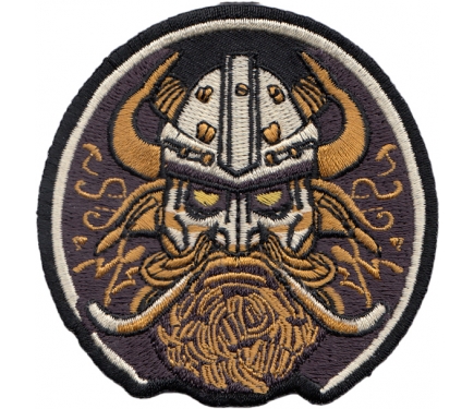 Viking Warrior Iron on Patch by Ivamis Patches