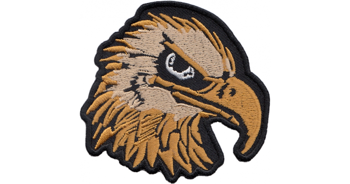 Eagle Head Iron on Patch by Ivamis Patches