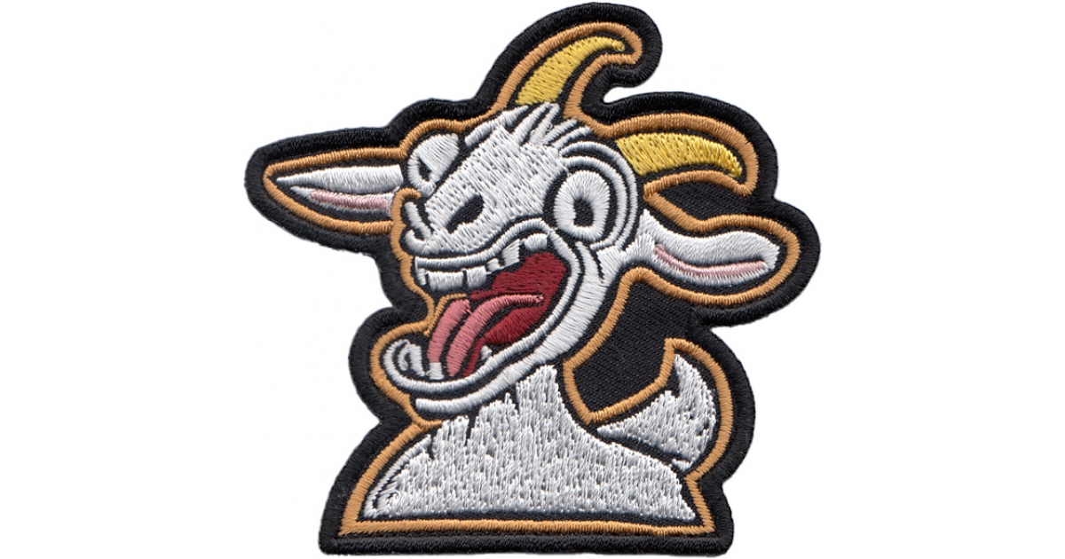 Awesome GOAT Iron on Patch by Ivamis Patches