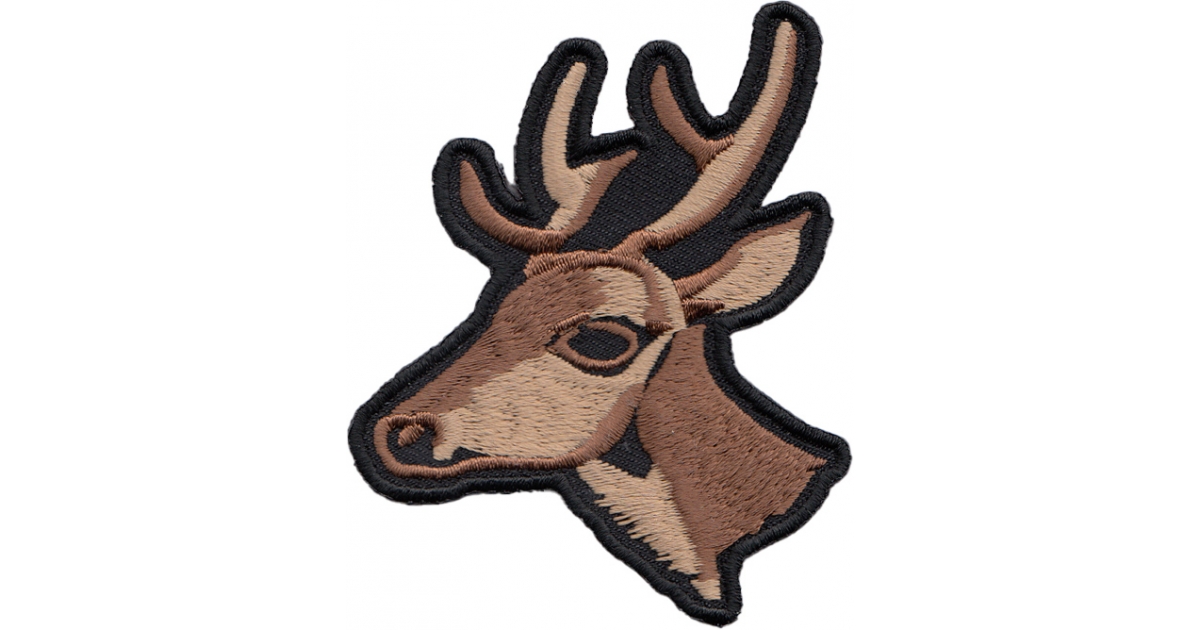 Deer Patch Embroidered by Ivamis Patches
