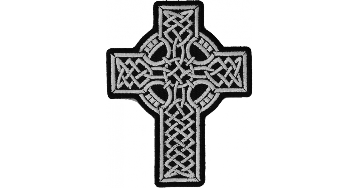 Celtic Design Cross Patch by Ivamis Patches