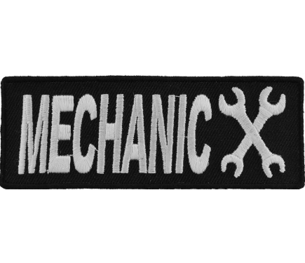 Mechanic Patch | Embroidered Patches by Ivamis Patches