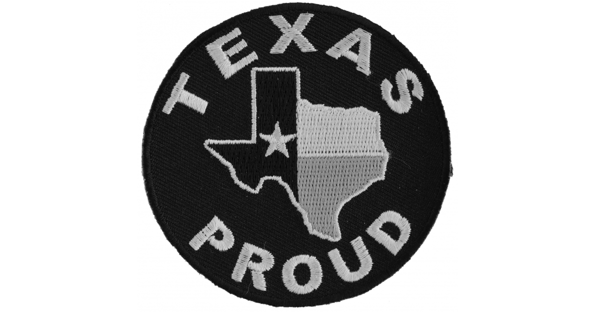 Texas Proud Patch | Embroidered Patches by Ivamis Patches