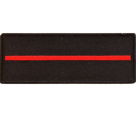 Thin Red Line Patch For Firefighters | Embroidered Patches by Ivamis ...