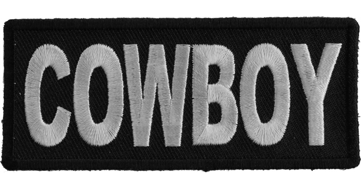 Cowboy Patch | Embroidered Patches by Ivamis Patches