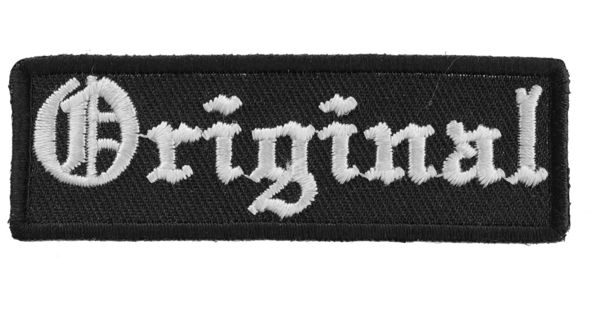 Original Patch, Motorcycle Club Patches for Bikers by Ivamis Patches