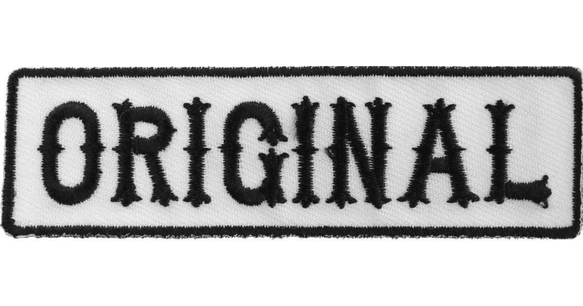 Original Patch, Motorcycle Club Patches for Bikers by Ivamis Patches