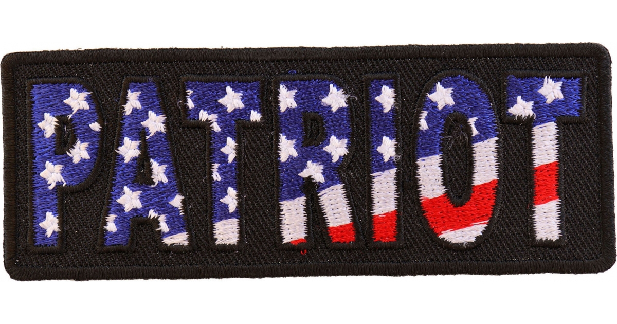 Patriot Patch | Embroidered Patches by Ivamis Patches