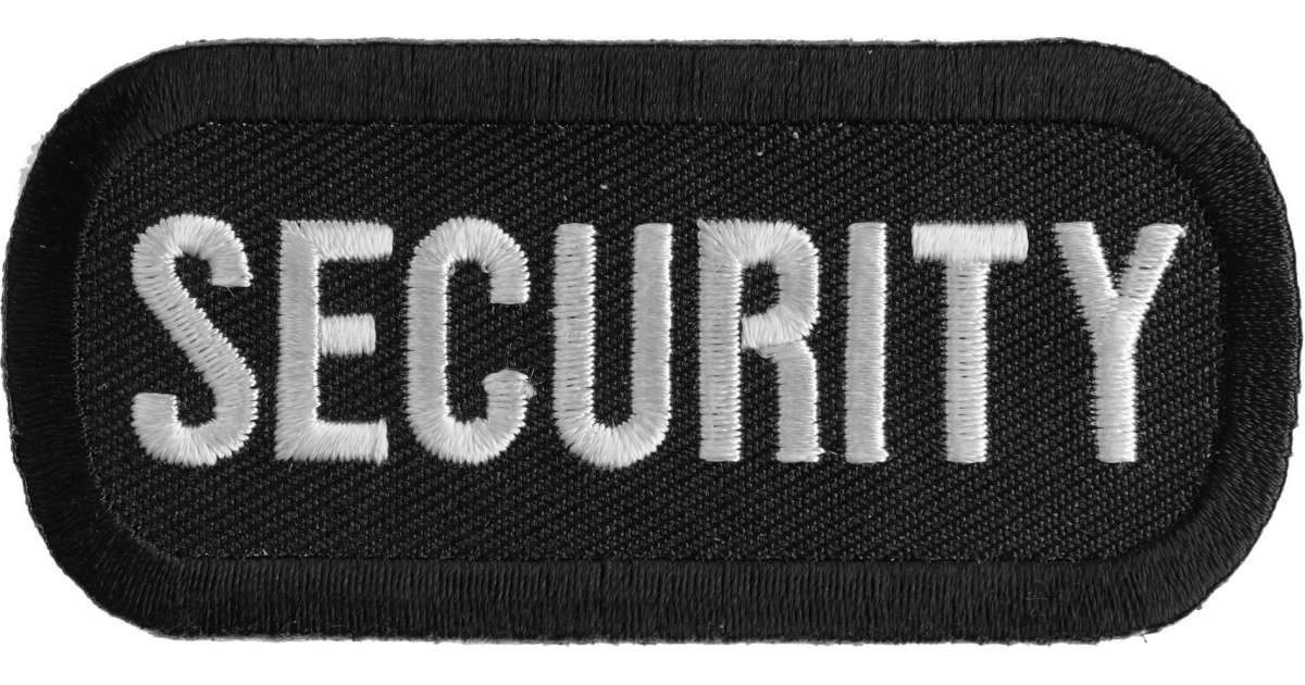 Security Patch | Embroidered Patches by Ivamis Patches