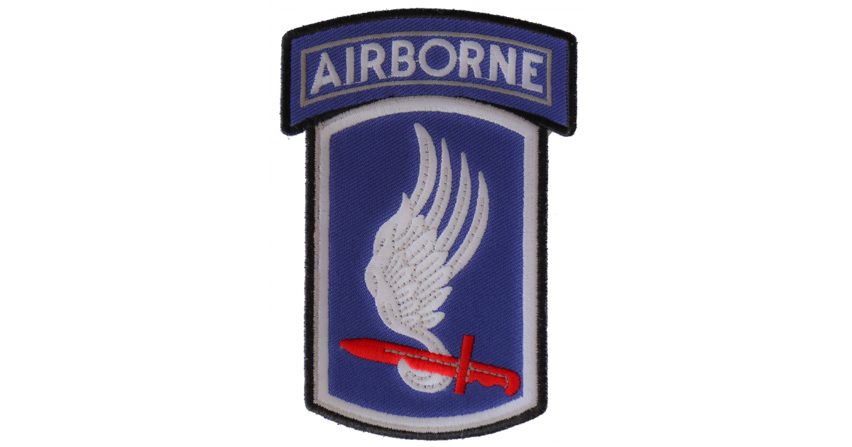 173rd Airborne Patch | US Army Military Veteran Patches by Ivamis Patches