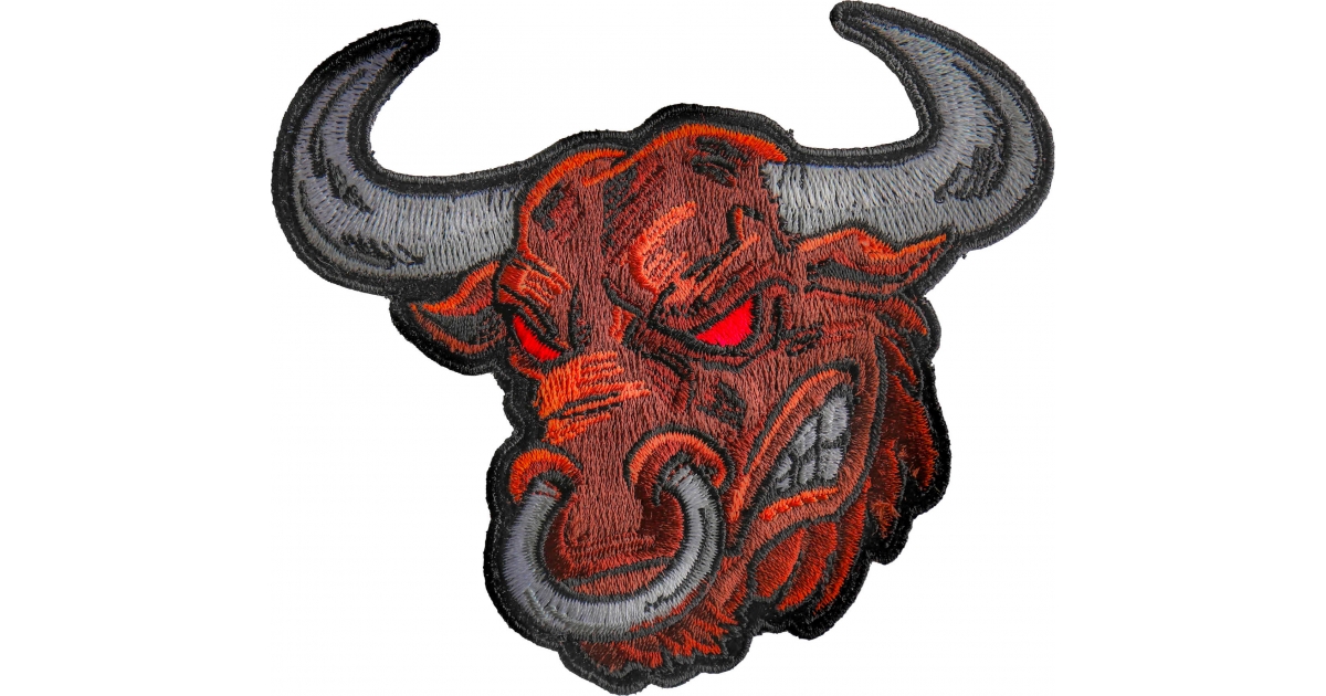 Bull Patch for Jackets by Ivamis Patches