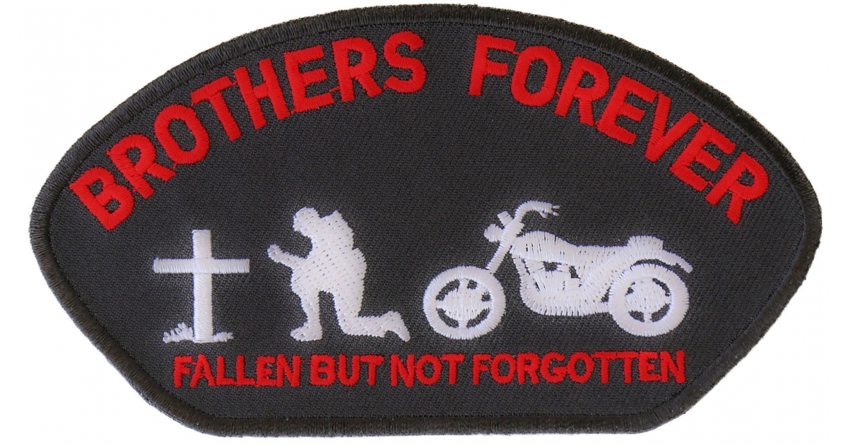 Brothers Forever Biker Cap Patch | US Military Veteran Patches by ...