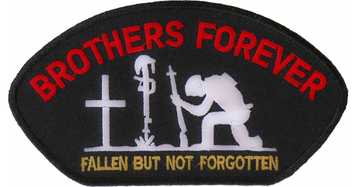 Brothers Forever Cap Patch | US Military Veteran Patches by Ivamis Patches