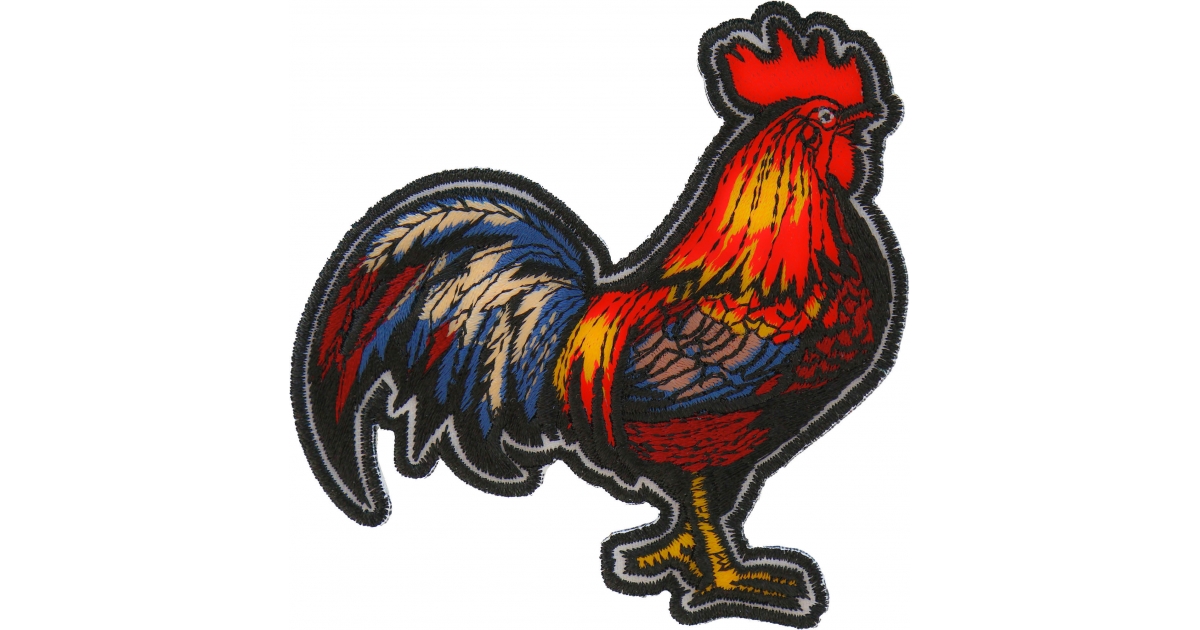 Cock Rooster Patch by Ivamis Patches