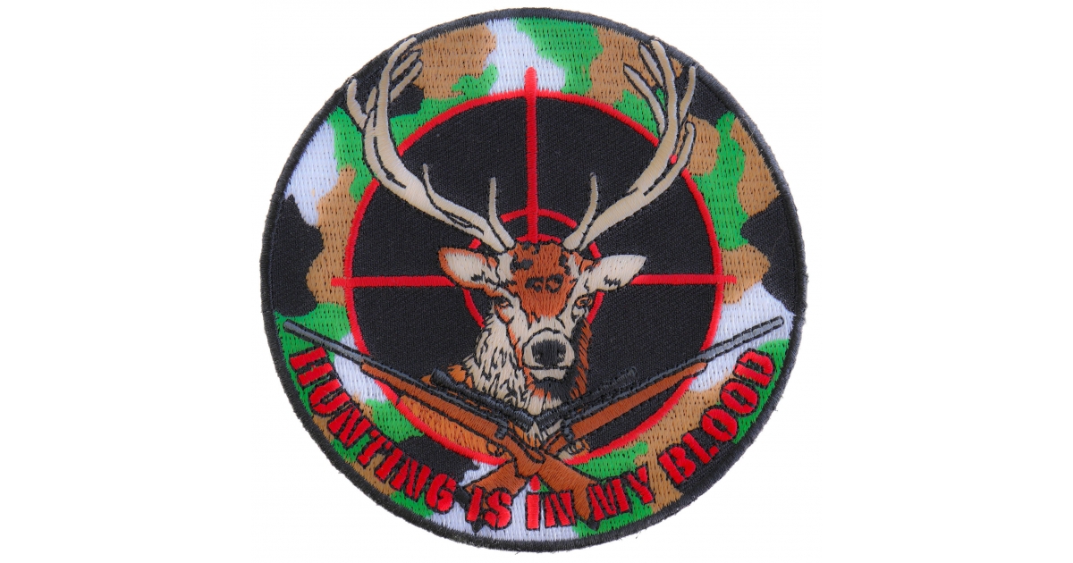 Deer Hunter Patch | Embroidered Patches by Ivamis Patches