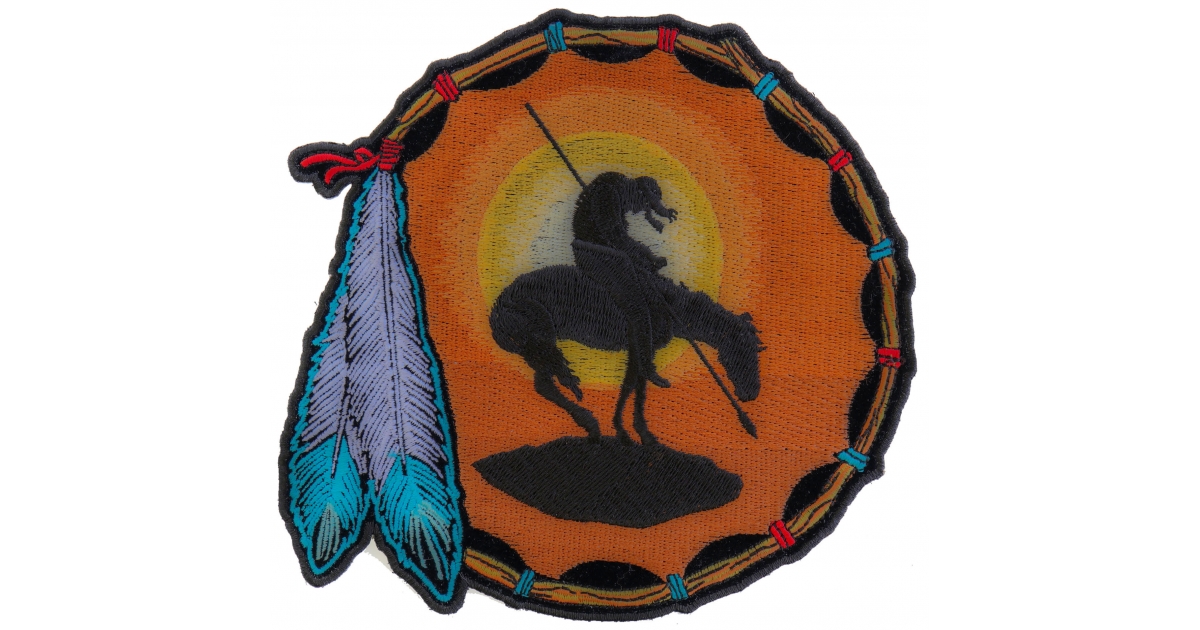 End Of The Trail Patch, Patches for Jackets by Ivamis Patches