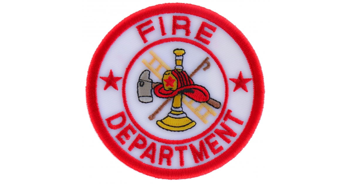 Firemen Patch - Fire Department Sign | Embroidered Patches by Ivamis ...