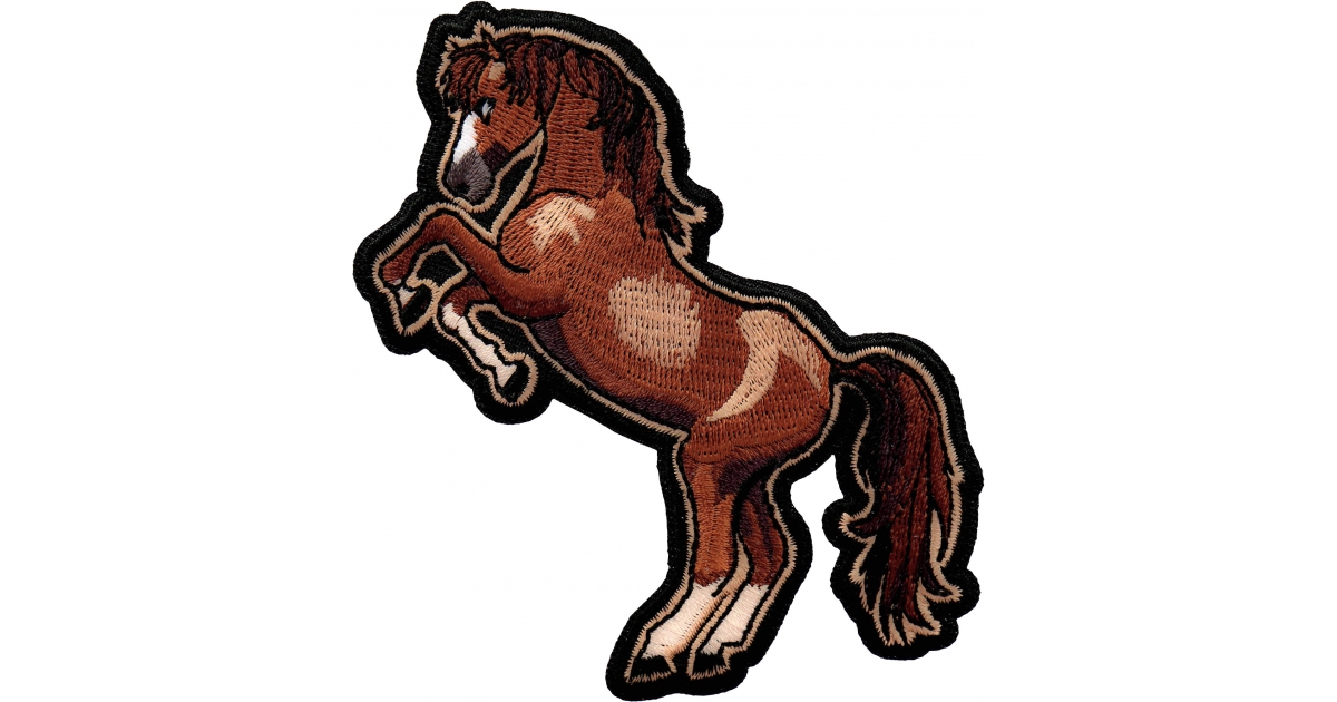 Horse Rearing Patch by Ivamis Patches