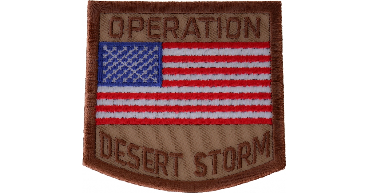 Operation Desert Storm Patch | US Iraq War Military Veteran Patches by ...