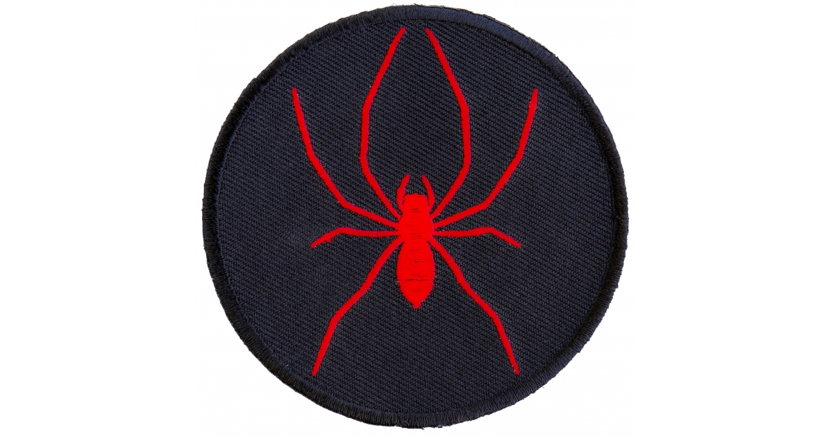 Iron On Spider Patch | Embroidered Patches by Ivamis Patches