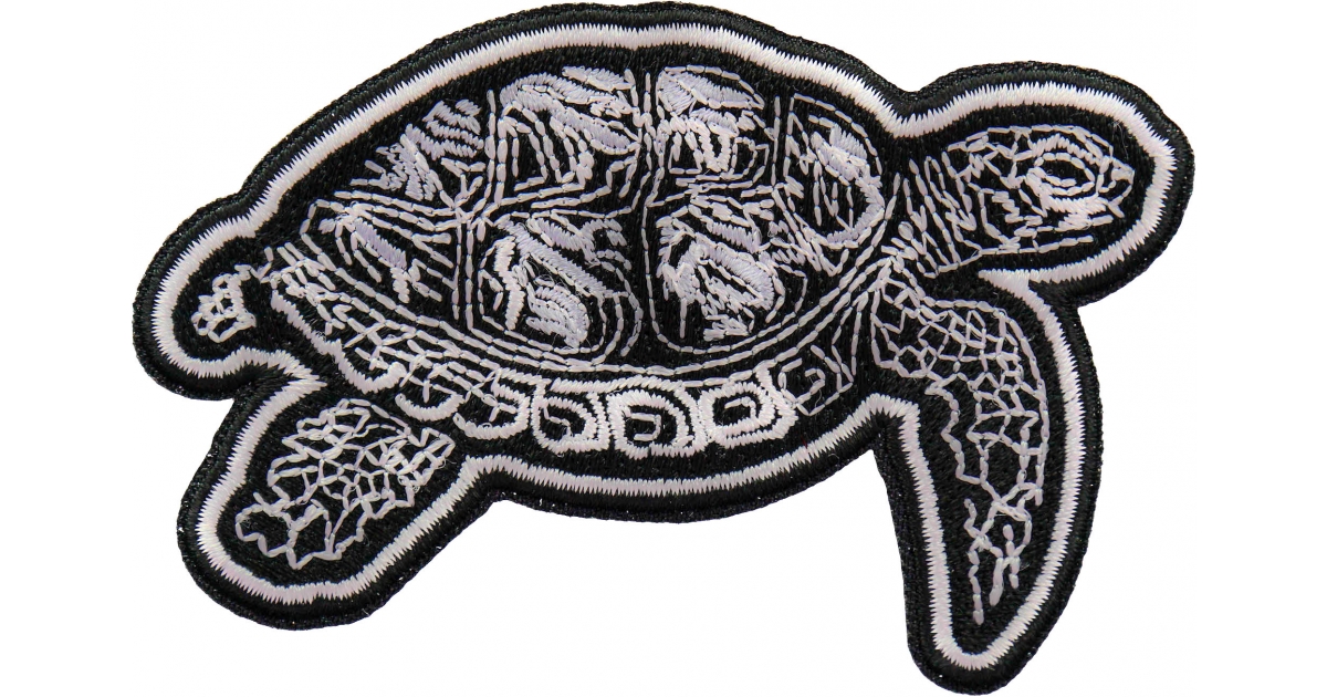 Tribal Turtle Patch by Ivamis Patches