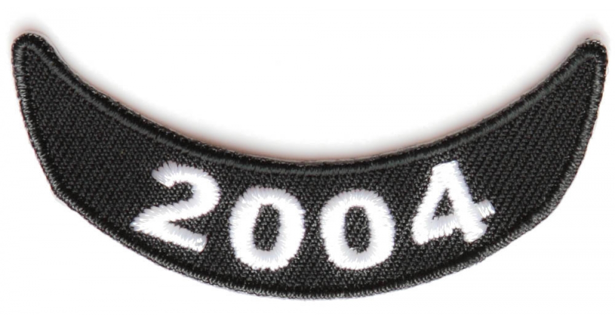 2004 Lower Rocker Patch In Black White by Ivamis Patches