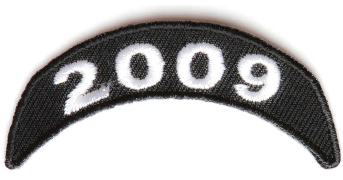 2009 Upper Rocker Patch In Black White by Ivamis Patches