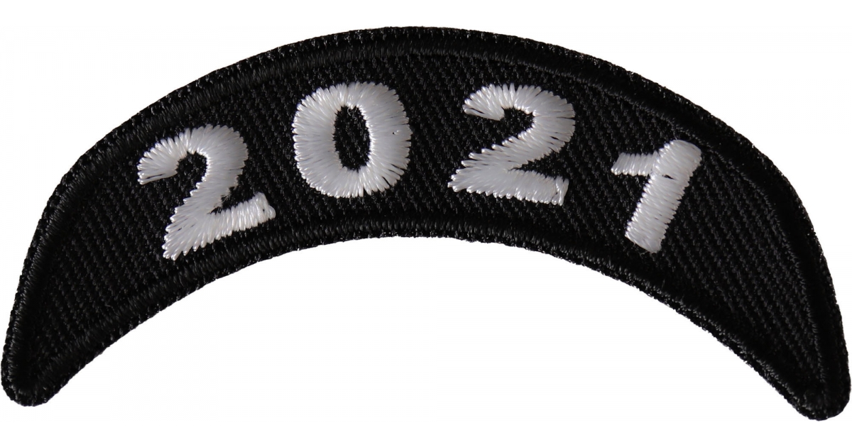 2021 Year Rocker Patch Upper White by Ivamis Patches
