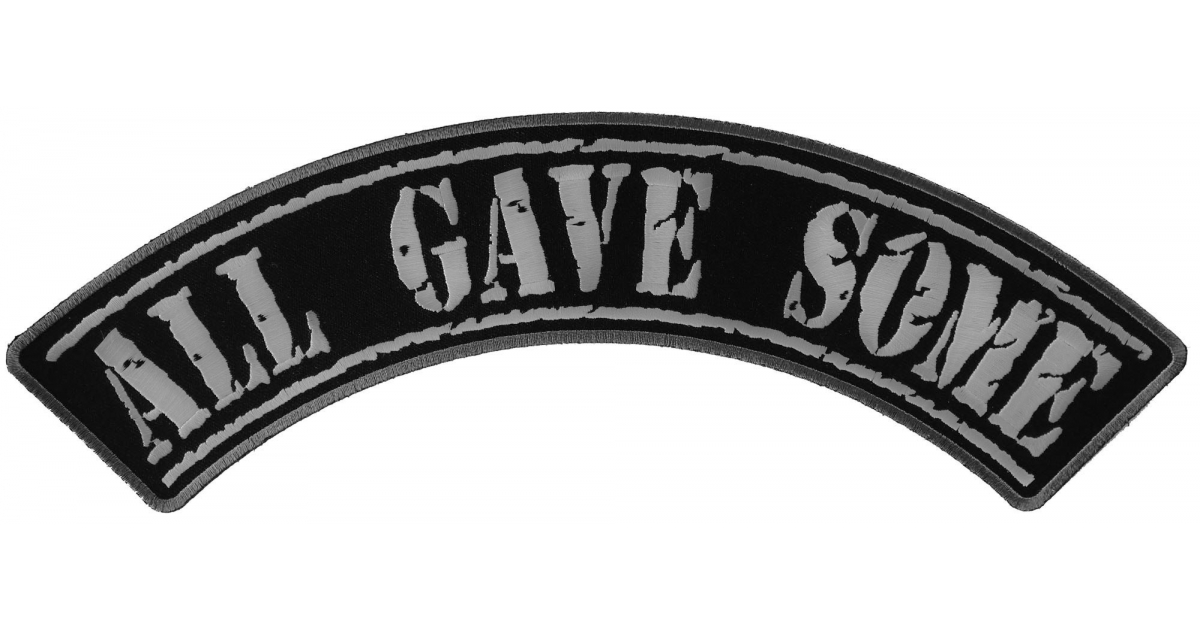 All Gave Some Patch, Large Rocker Patches by Ivamis Patches