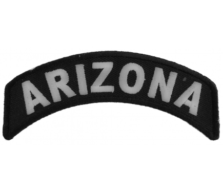 Arizona State Embroidered Small Iron On Rocker Patch by Ivamis Patches