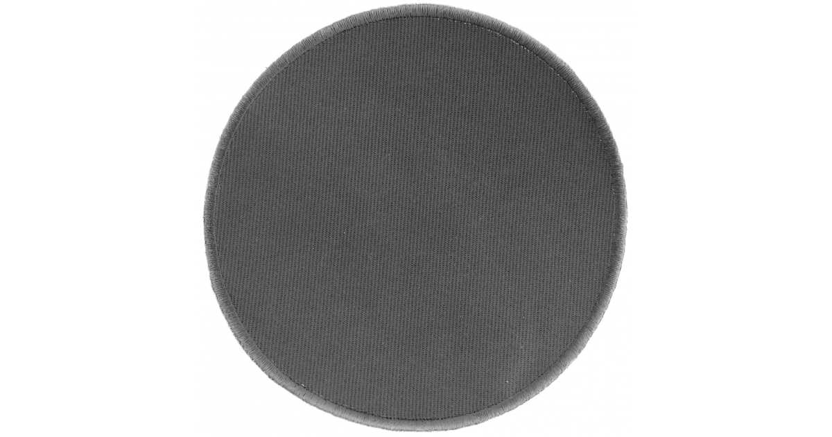 Black 4 Inch Round Blank Patch | Embroidered Patches by Ivamis Patches
