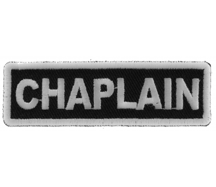 Chaplain Patch, Christian Saying Patches by Ivamis Patches