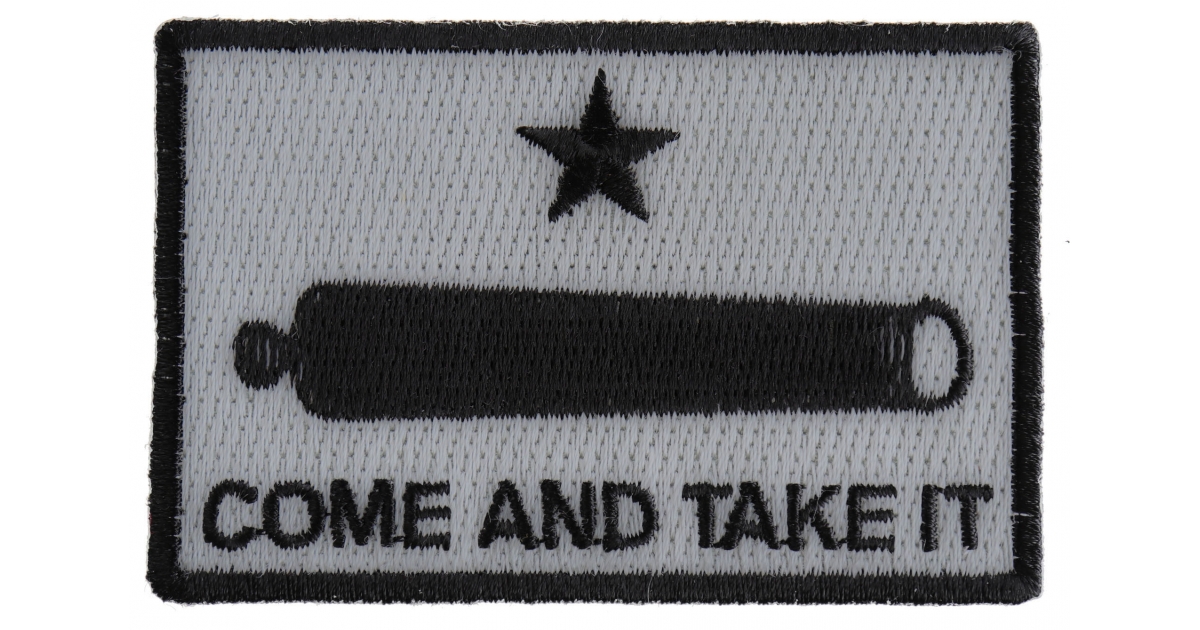 Come and Take It Cannon Star Patch by Ivamis Patches