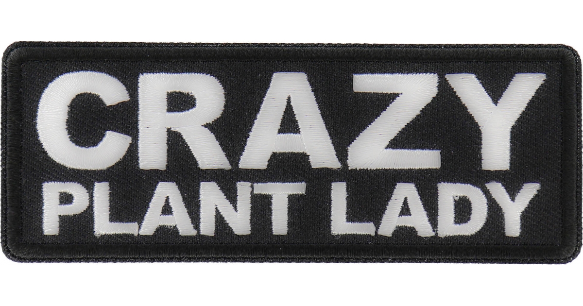 Crazy Plant Lady Patch by Ivamis Patches