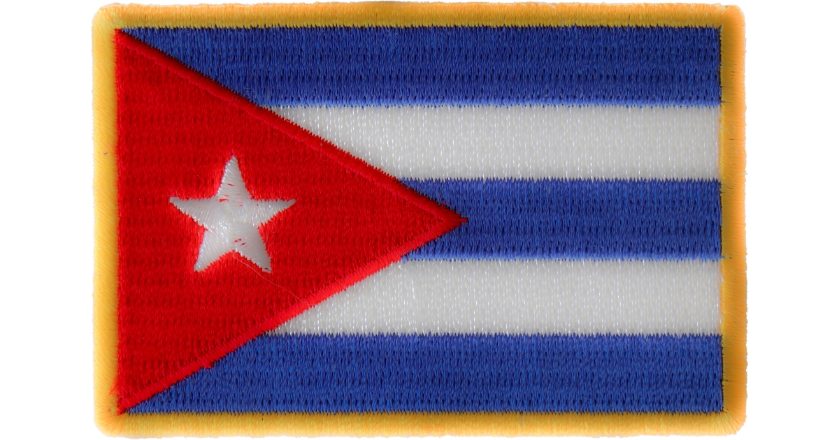 Cuba Flag Patch by Ivamis Patches