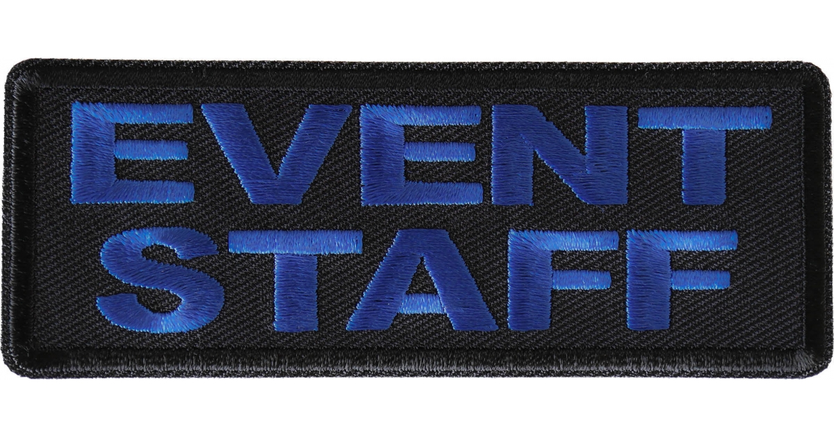 Event Staff Patch Blue by Ivamis Patches