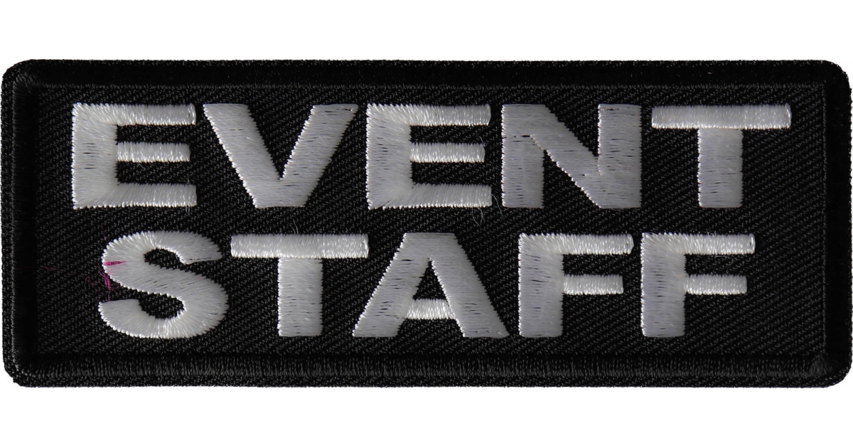 Event Staff Patch White by Ivamis Patches