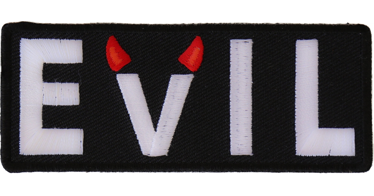 Evil Patch - Embroidered Devil's Ears | Embroidered Patches by Ivamis ...
