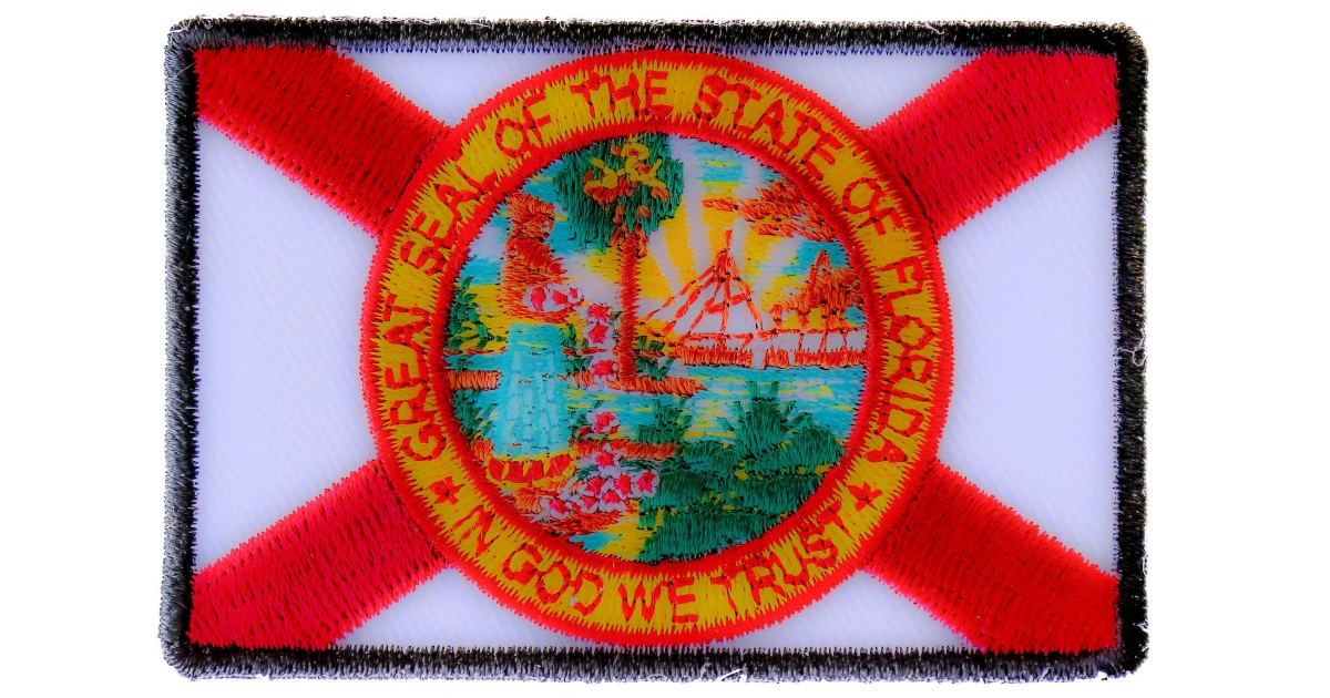 Florida Flag PAtch by Ivamis Patches