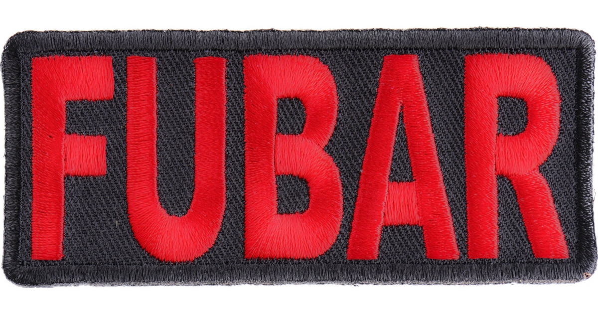Fubar Patch, Funny Patches for Adults by Ivamis Patches
