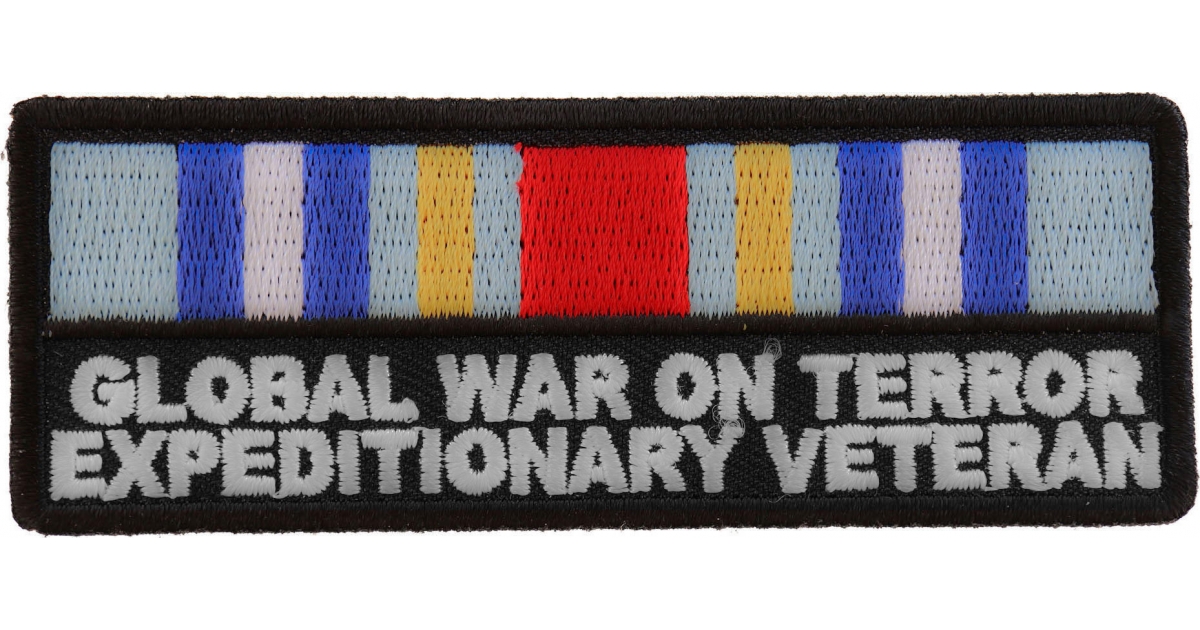 Global War On Terror Expeditionary Patch | US Military Veteran Patches ...