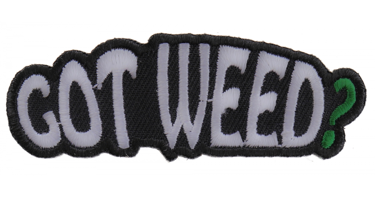 Got Weed Patch | Embroidered Pot Patches by Ivamis Patches