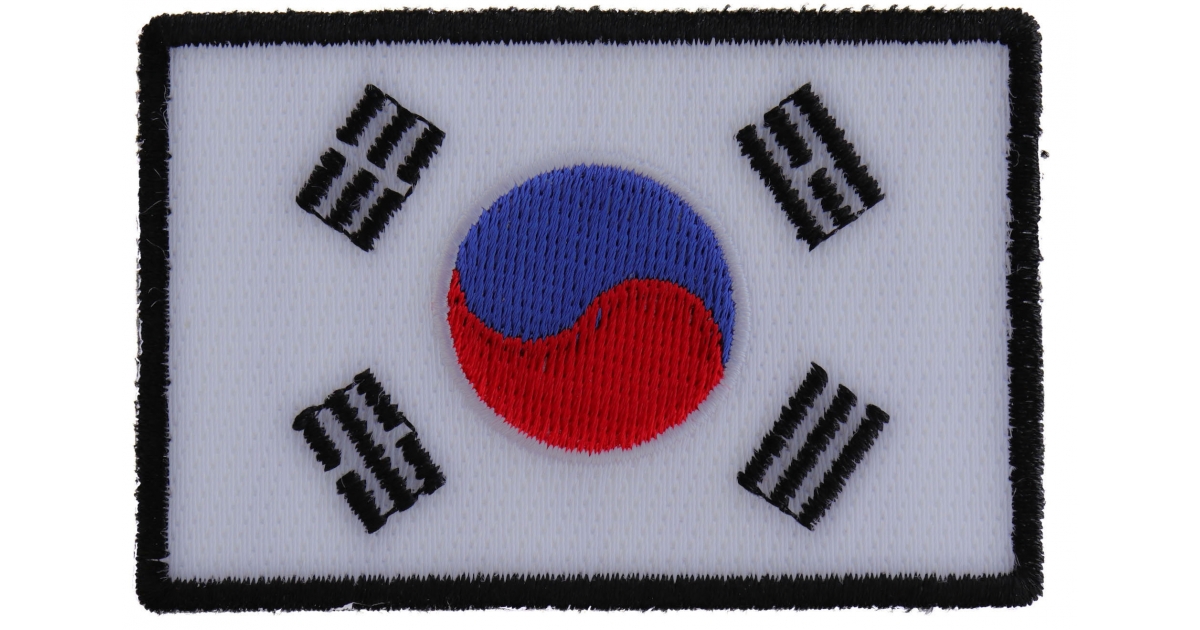 Korean Flag Patch by Ivamis Patches