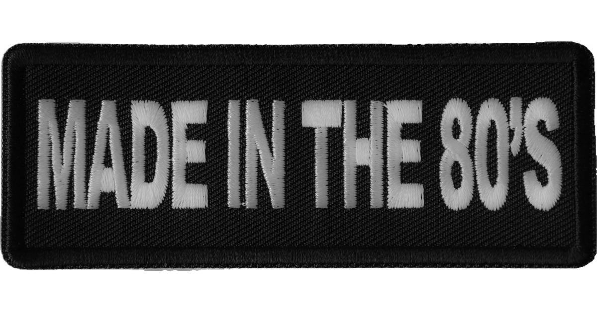 MAde in the 80s Patch by Ivamis Patches