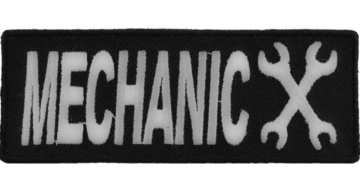 Mechanic Patch | Embroidered Patches by Ivamis Patches