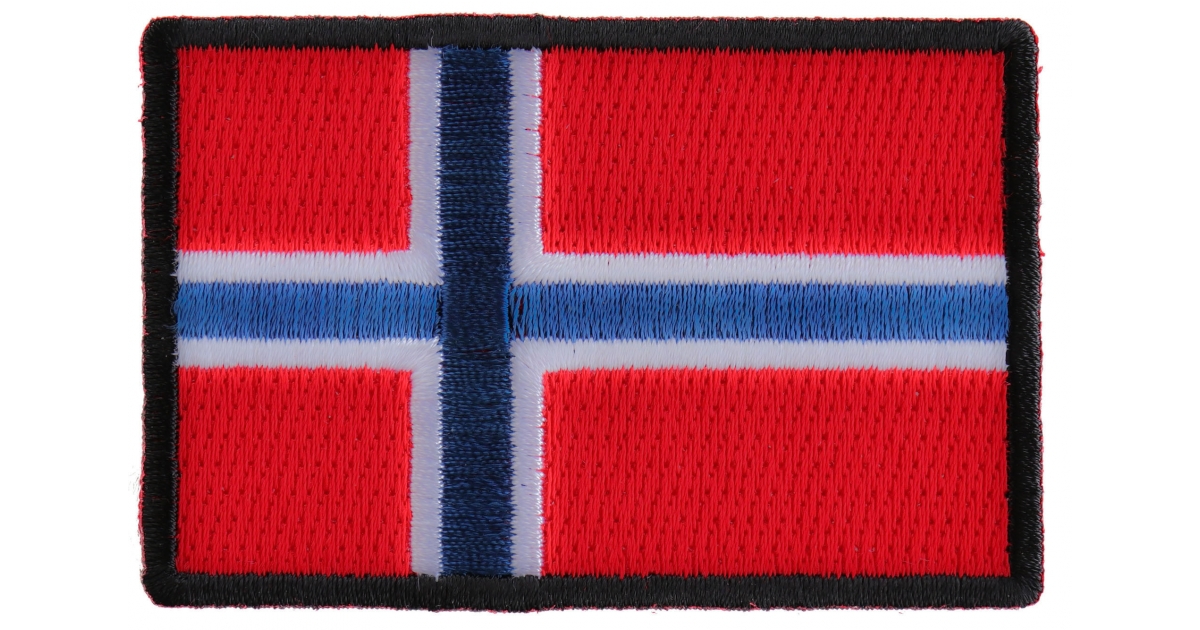 Norway Flag Patch by Ivamis Patches