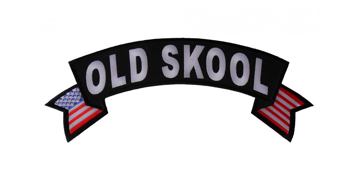 Old Skool Patch - Large Back Patches by Ivamis Patches