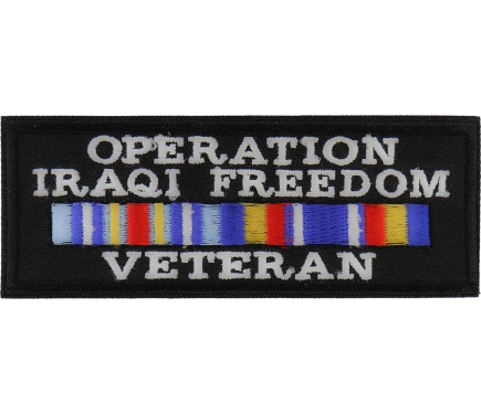Operation Iraqi Freedom Veteran Patch, Military Vet Patches by Ivamis ...