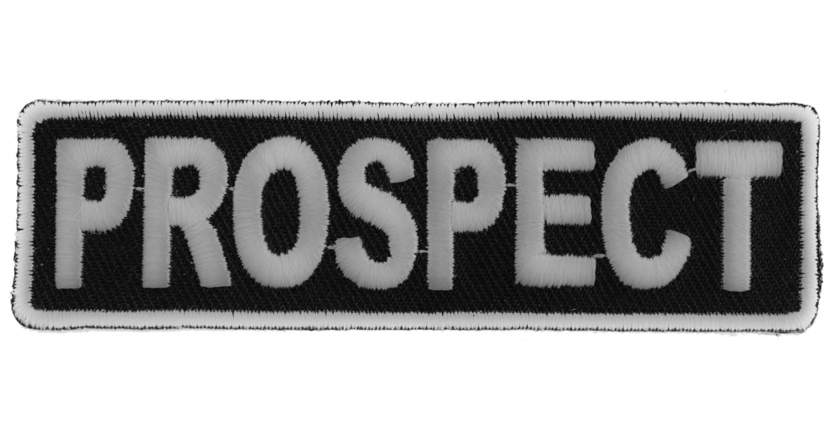 Prospect Patch, Motorcycle Club Patches for Bikers by Ivamis Patches