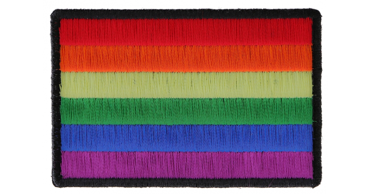 Rainbow Flag Patch by Ivamis Patches